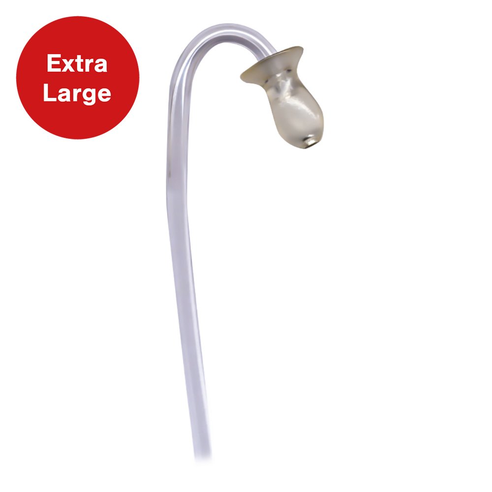 Anti Feedback Soft Ear Tips - Clear, Extra Large - Puretone Professionals
