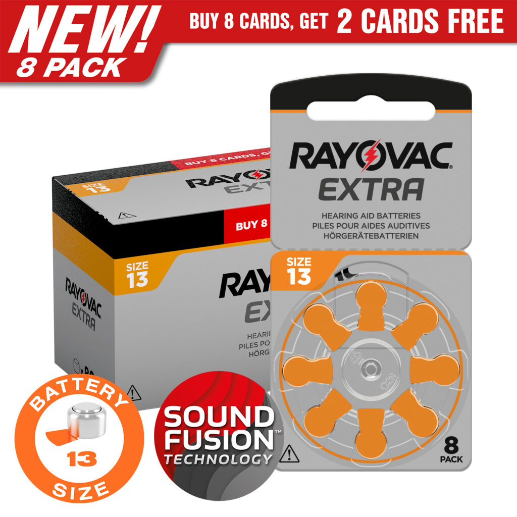 Rayovac Zinc Air Cell Batteries – Size 10 (60 Pack) - Puretone ...